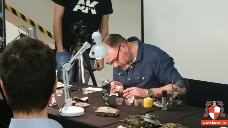 Michael Rinaldi na CK 2018. | Hrvatska udruga vojnih minijaturista